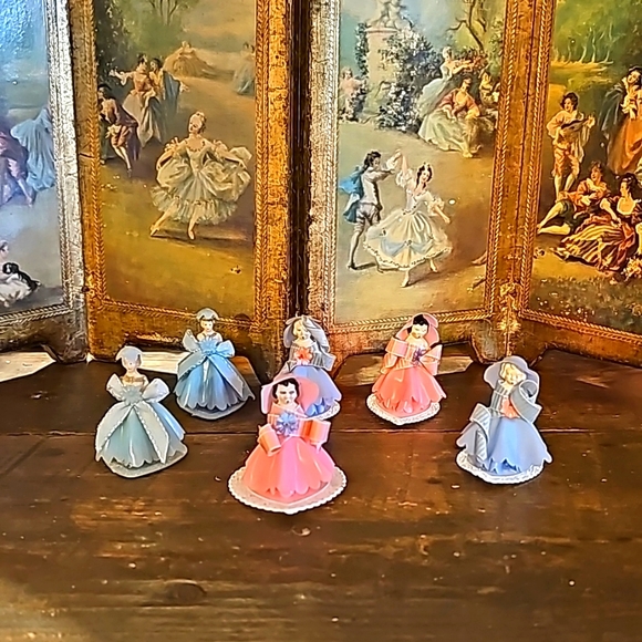 Source Unknown | Kitchen | Vintage Southern Belle Cake Toppers | Poshmark